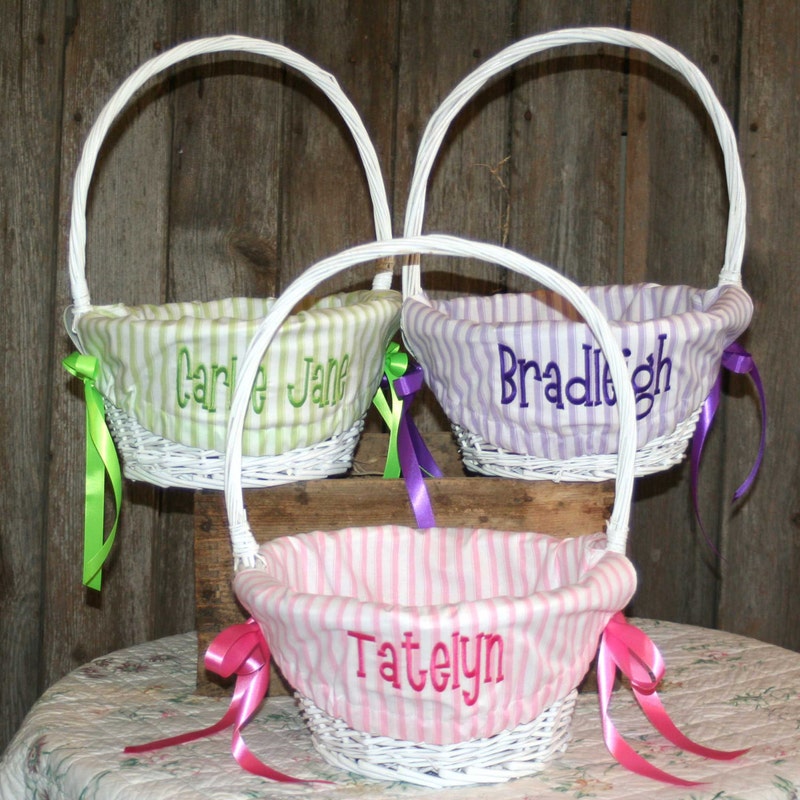 Lined Easter Basket - Etsy