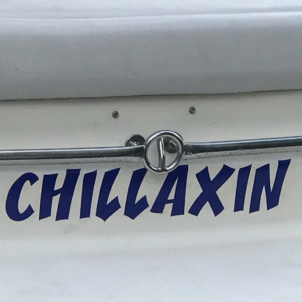 Boat Name Decals - Etsy