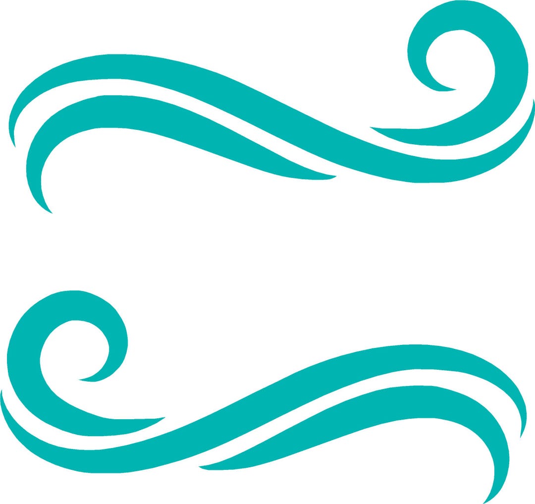 Vinyl Wave Decals #1 Car, Boat, RV, Truck, Golf Cart Graphics - Etsy
