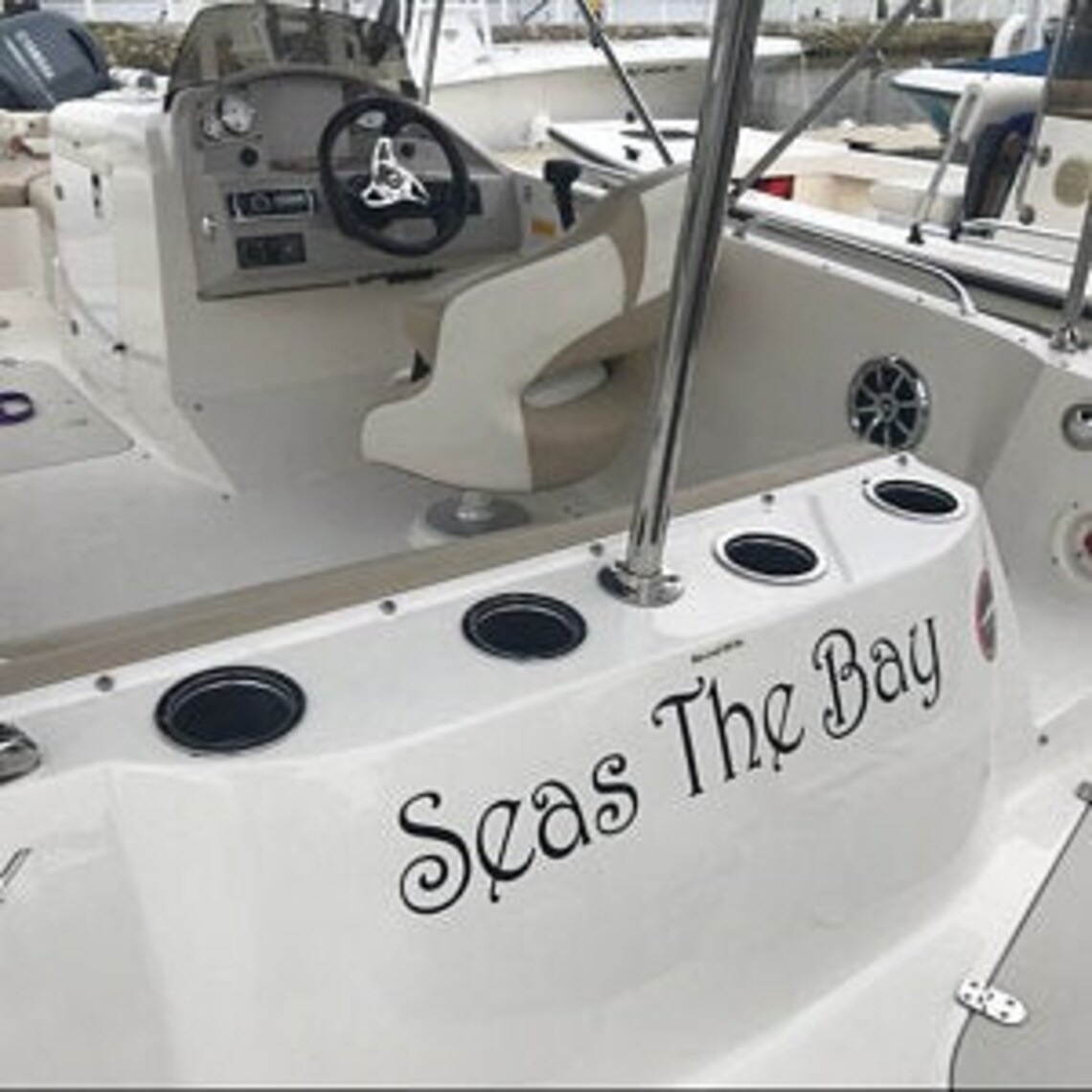 Boat Name Decals Custom Vinyl Lettering Graphics Stickers - Etsy