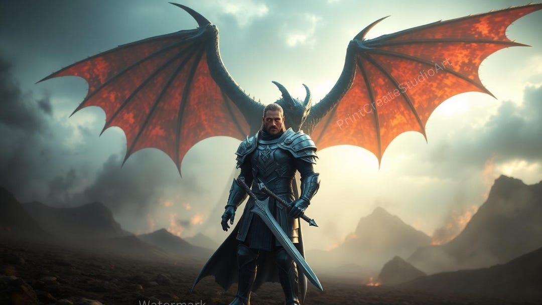 Wrath of the Skyfire Dragon - Etsy