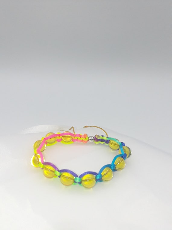 Beaded Bracelet swarovski Globe Bead Shamballa Etsy