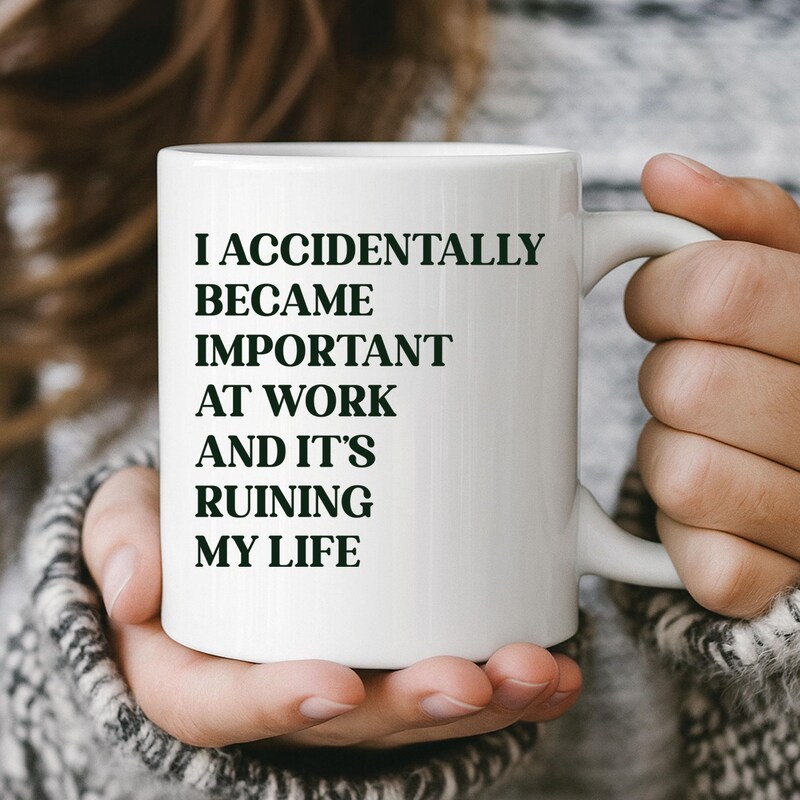 Funny Work Mug - Etsy