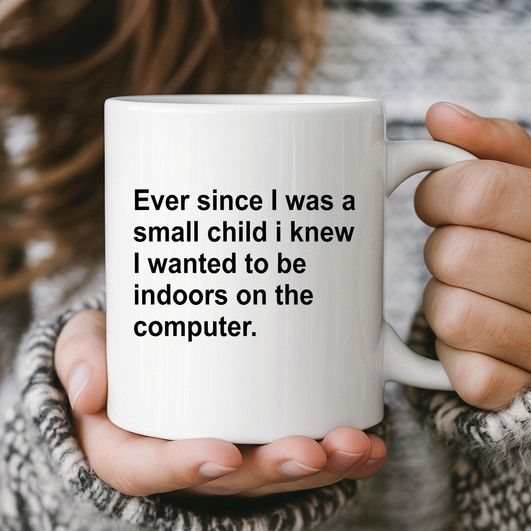 Introvert Gamer Coffee Mug, Geek Coder Humor Gift - Etsy