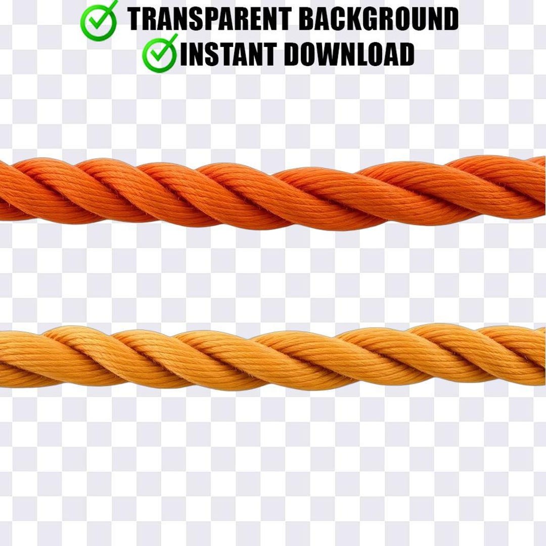 Vibrant Orange Digital Download: Minimalist Twisted Ropes Art With ...