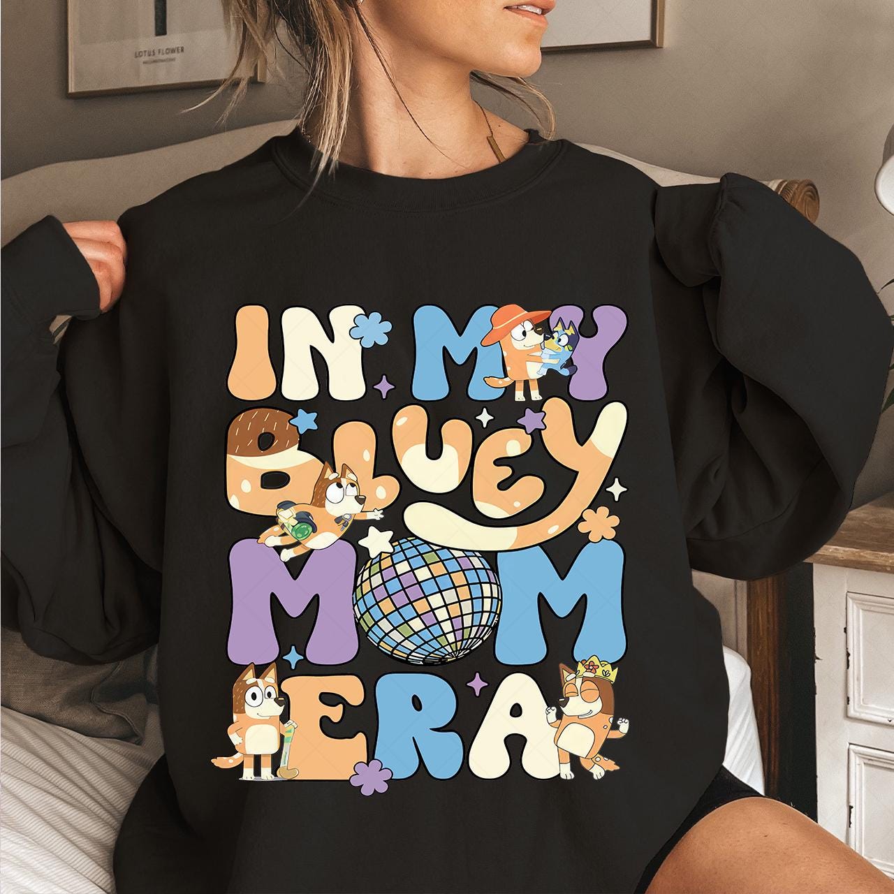 In My Blue Mom Era PNG, Blue Dad Png, Blue Father's Day Gift, Birthday ...