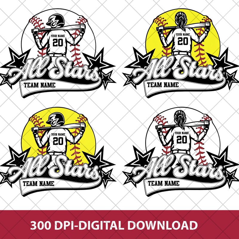 All Stars Svg - Etsy