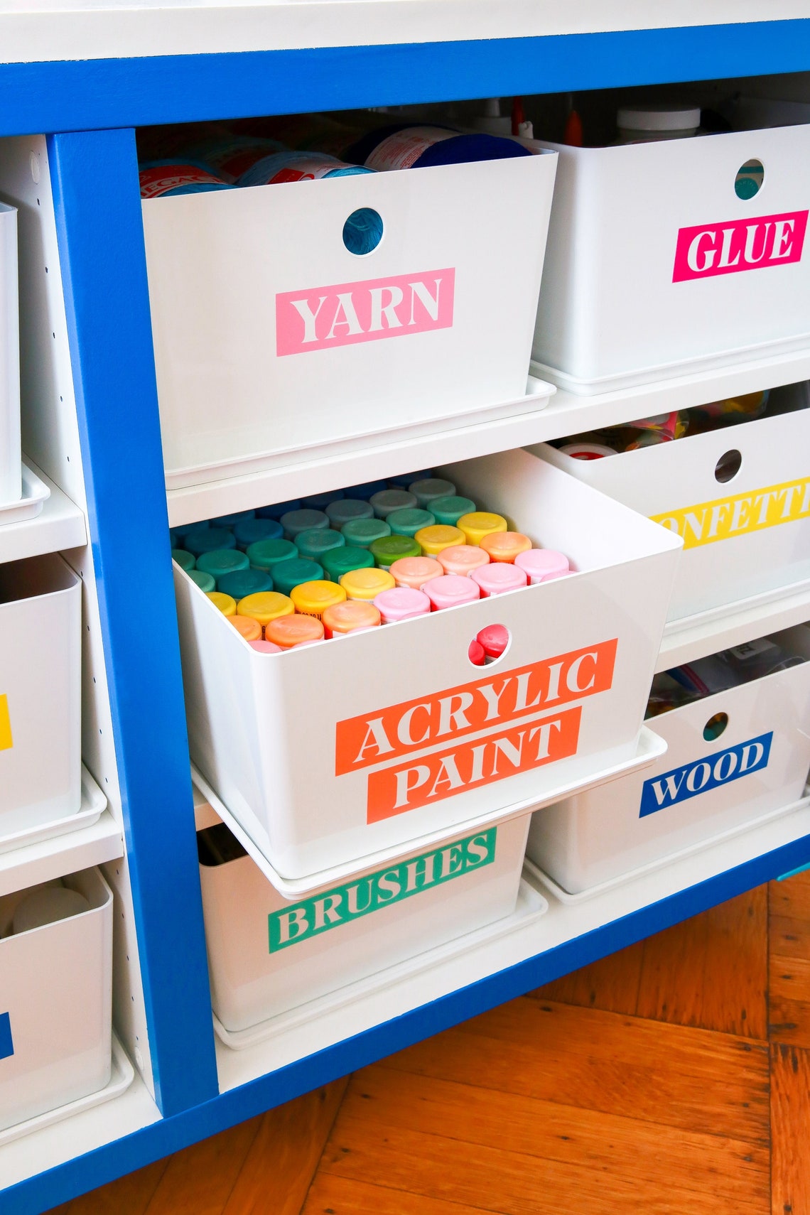 Craft Room Labels SVG Organization Labels Download - Etsy