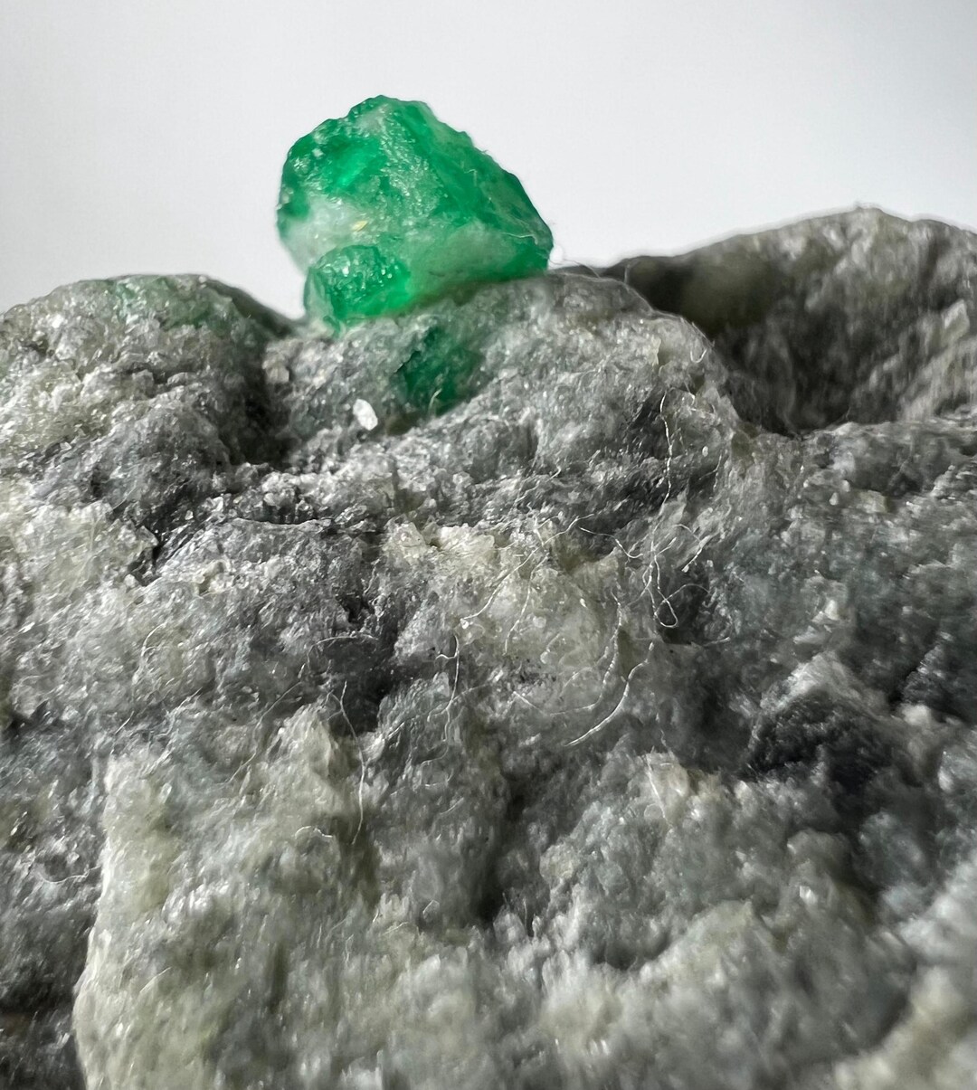 Incredible Gem Grade Emerald Crystal on Matrix Specimen From Swat - Etsy