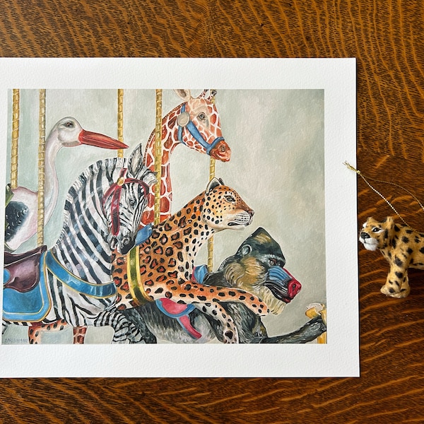 Carousel Art - Etsy