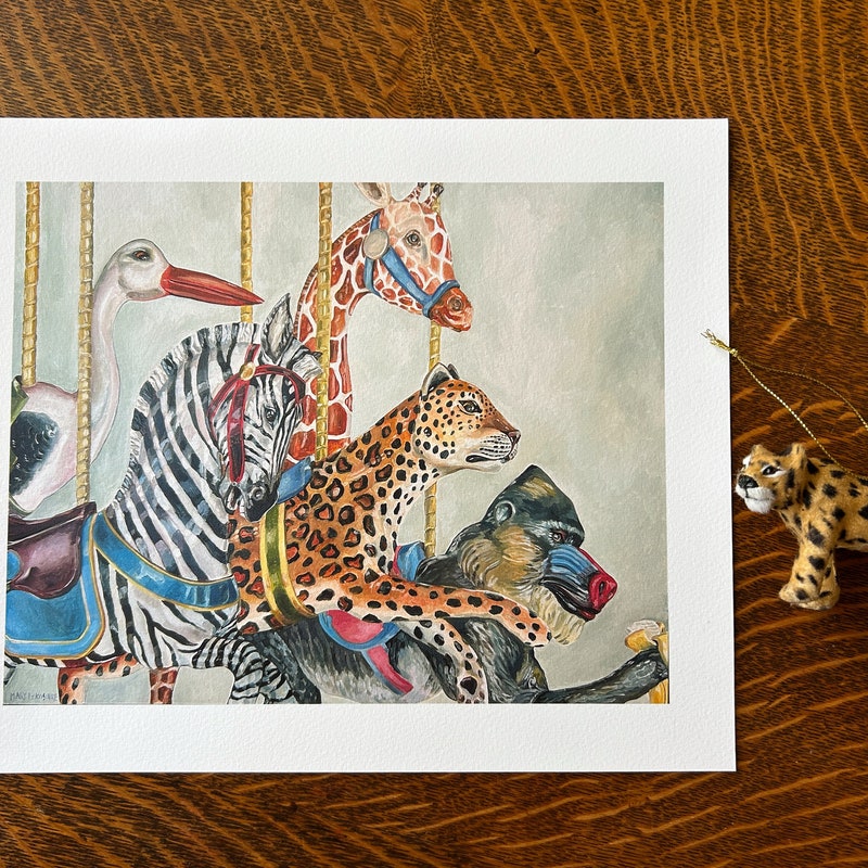 Carousel Print - Etsy