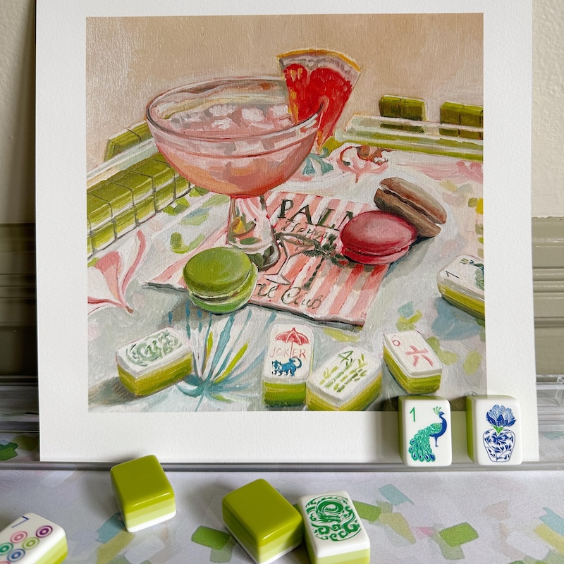 Mah Jongg Art - Etsy