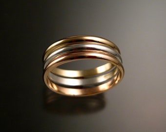 Tri Color Gold - Etsy