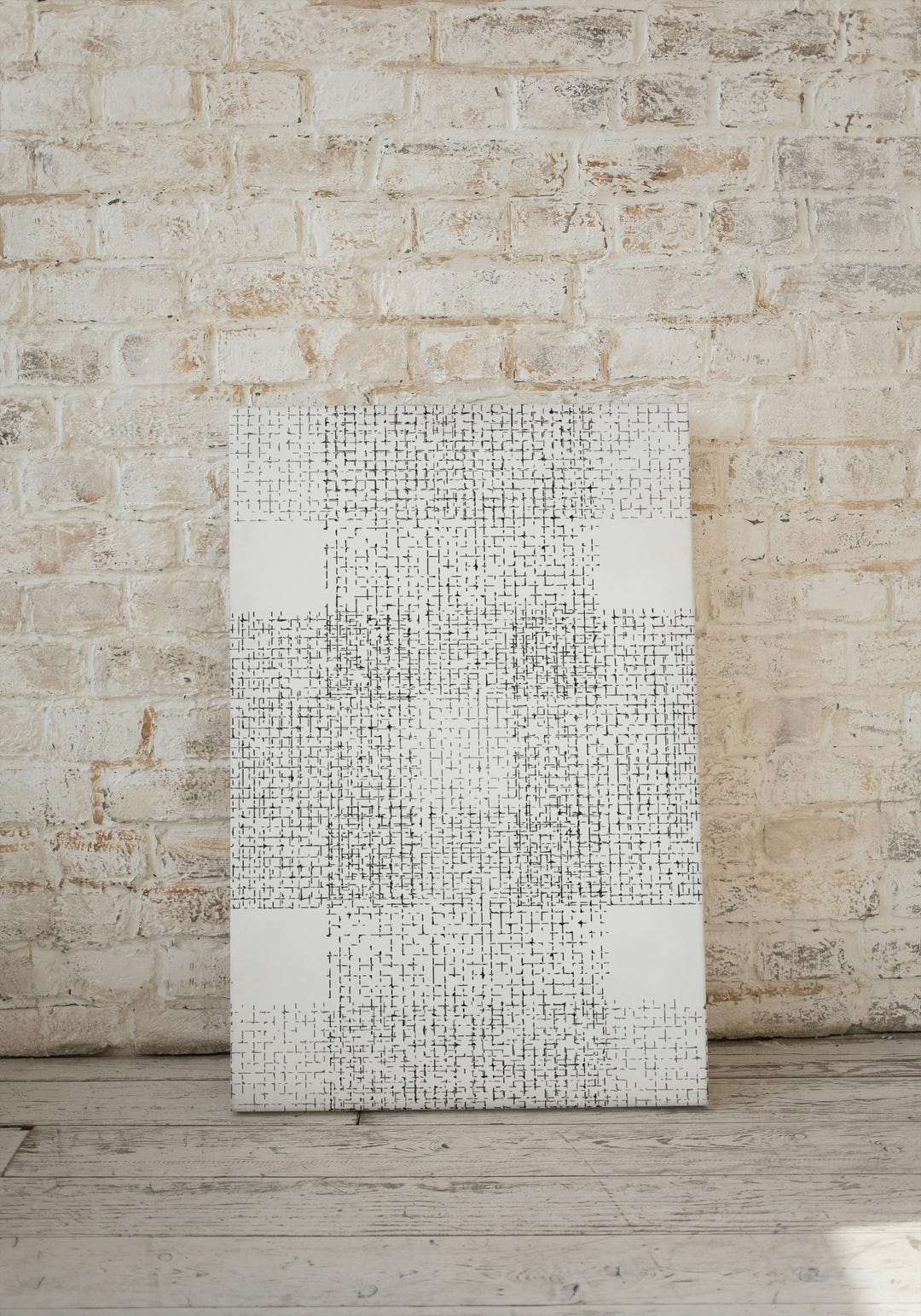 Grid Pattern Art Print, Contemporary Art Print, Abstract Geometric ...