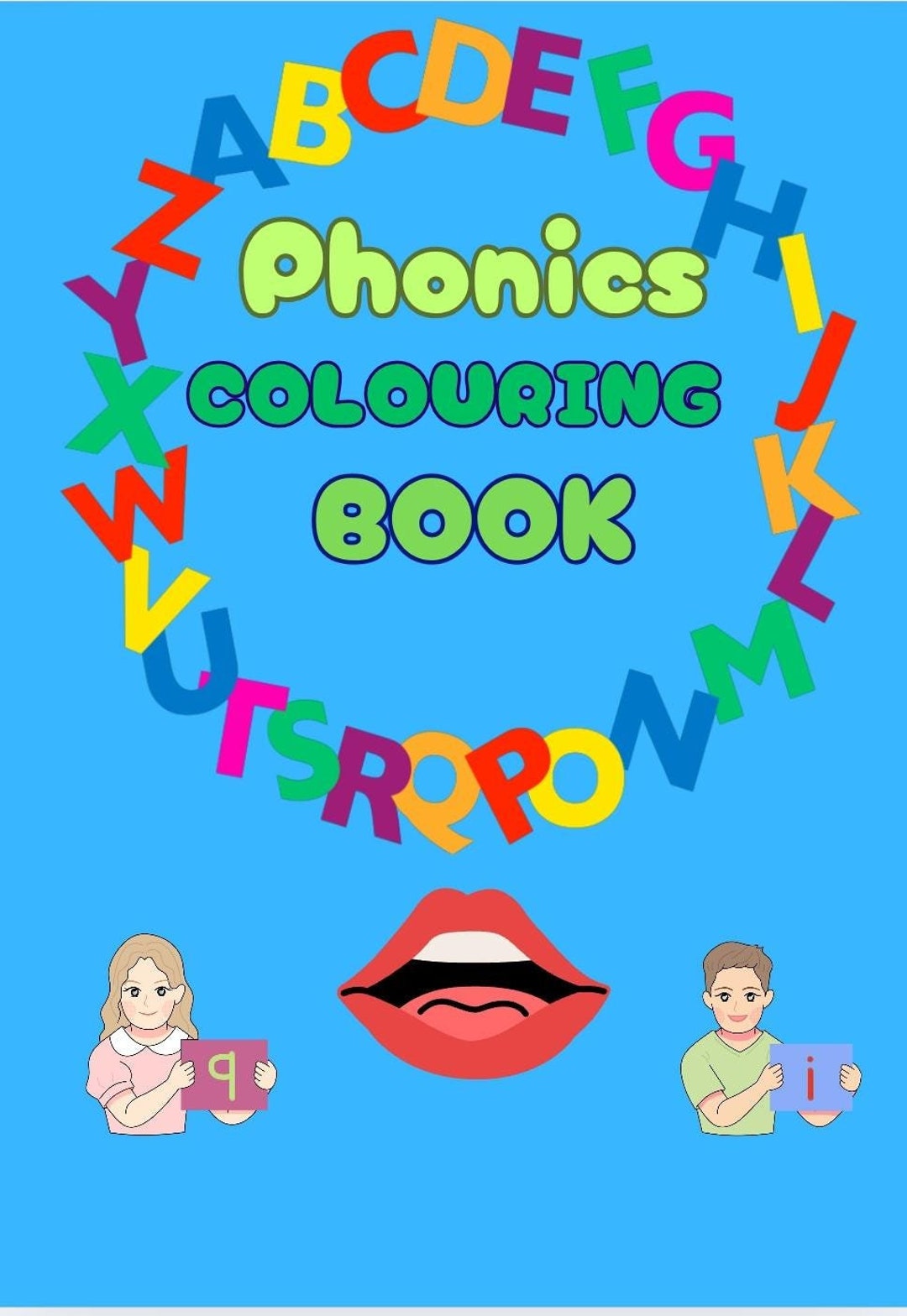 Phonics Colouring Pages - Etsy UK