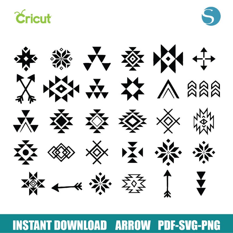 Southwestern Stencil - Etsy