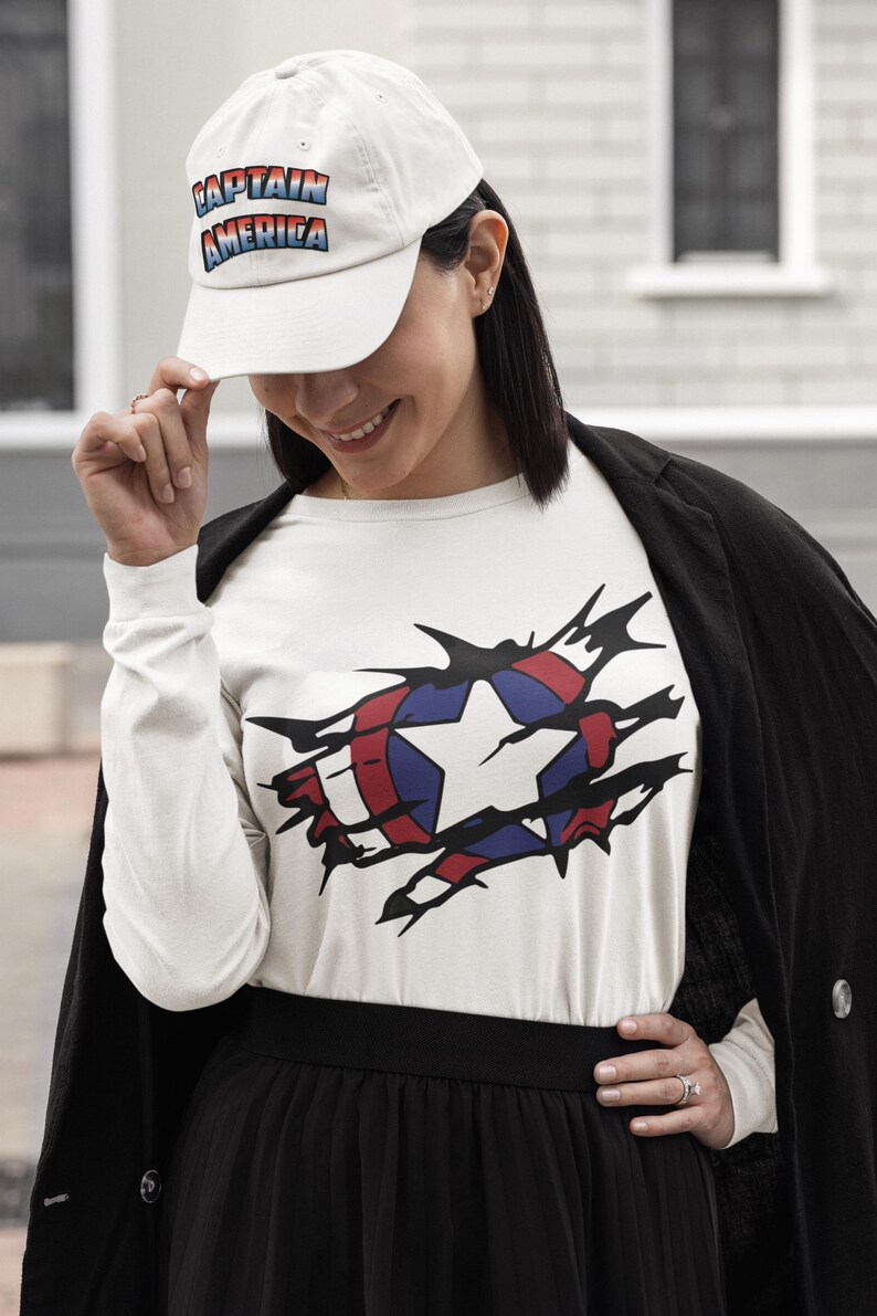 Captain America TTF Files Svg Bundle Layered Item, Clipart, Cricut ...