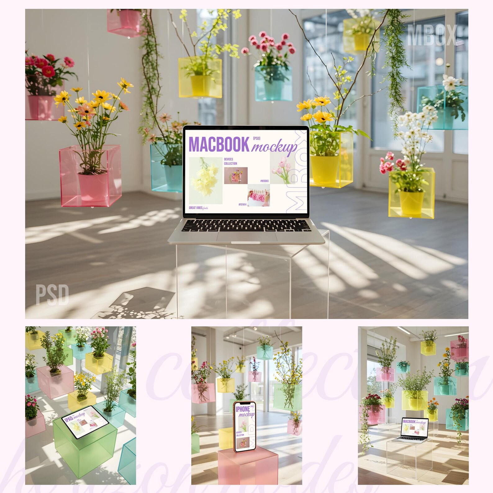 Mockup Collection Horizon Nodes - Etsy