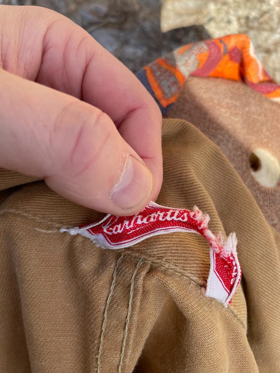 Carhartt 1950s vintage chore jacket lab coat - Gem