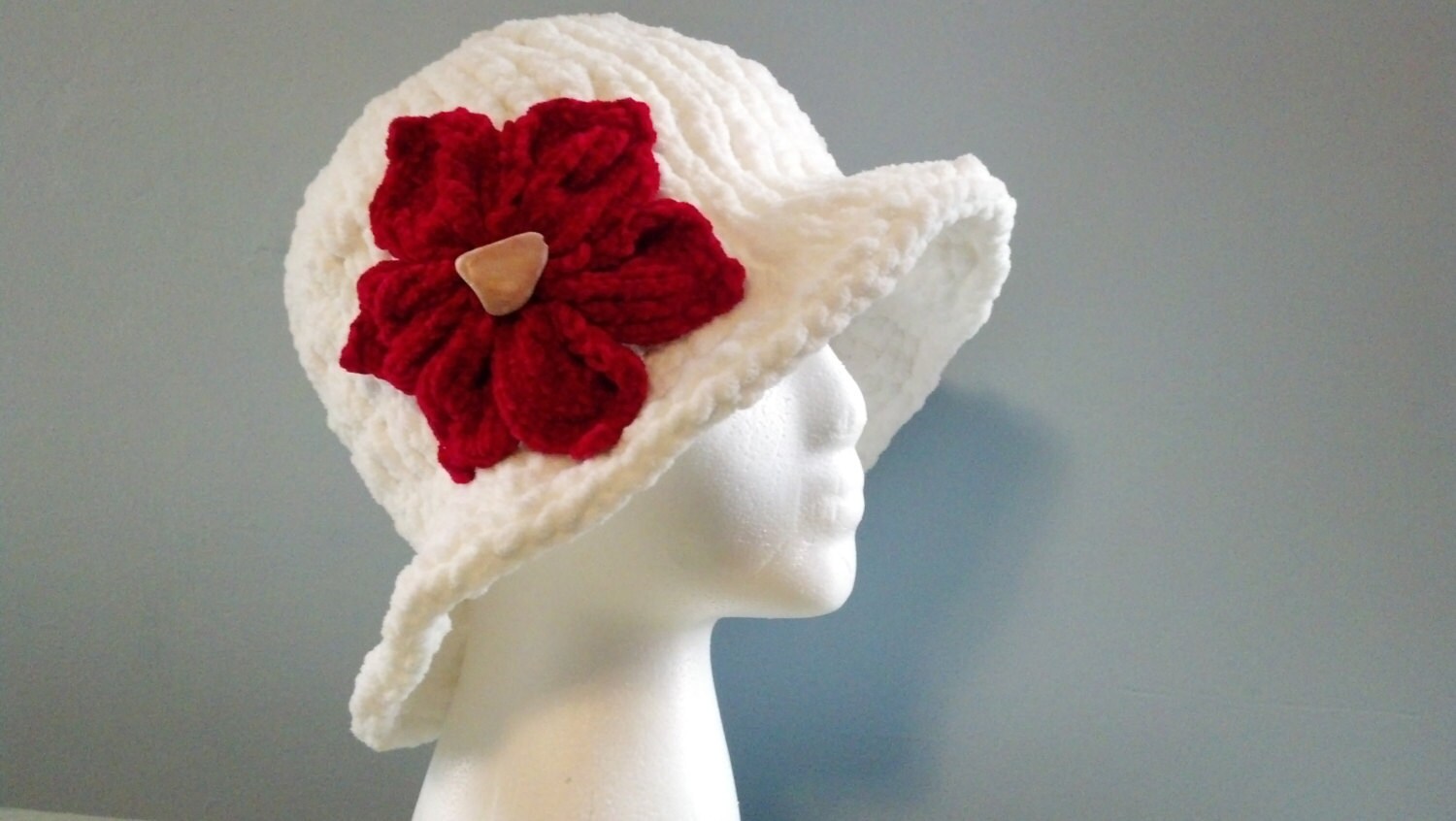 Brimmed Winter Bell Shaped Hat Knitting Pattern - Etsy