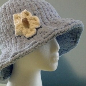 Brimmed Winter Bell Shaped Hat Knitting Pattern - Etsy