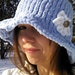 Brimmed Winter Bell Shaped Hat Knitting Pattern - Etsy
