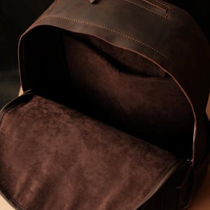 Handmade Brown Leather Backpack - Timeless, Durable, and Stylish ...