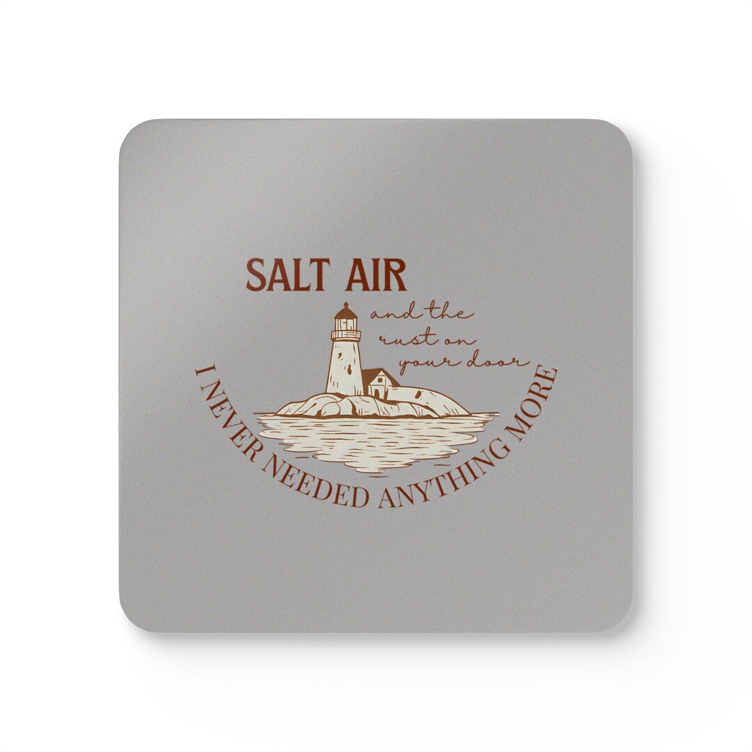 August Salt Air Coaster Set - Nautical Theme, Salt Air Design, Home ...