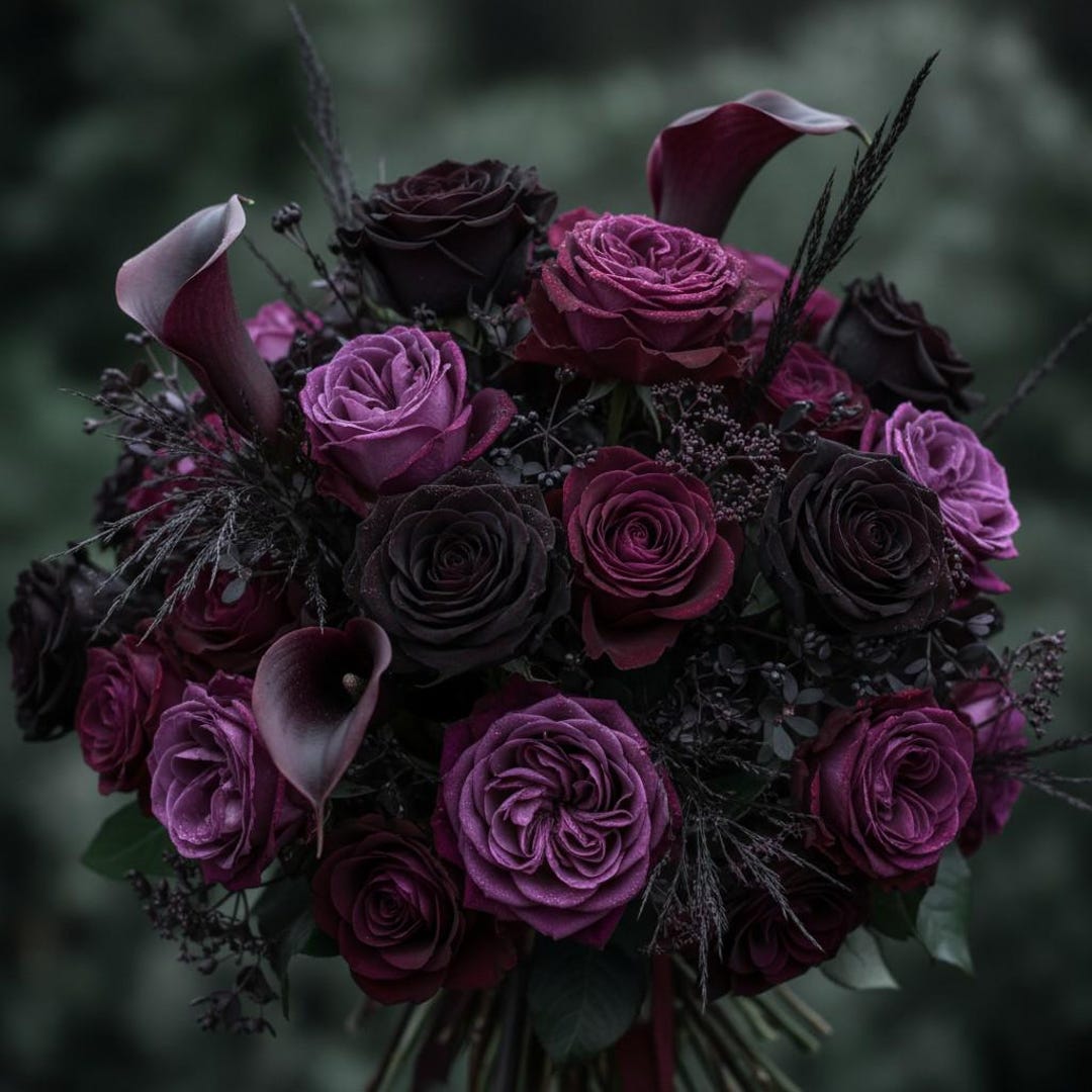 Buy Dark Purple Rose Seeds Mix Online in India - Etsy