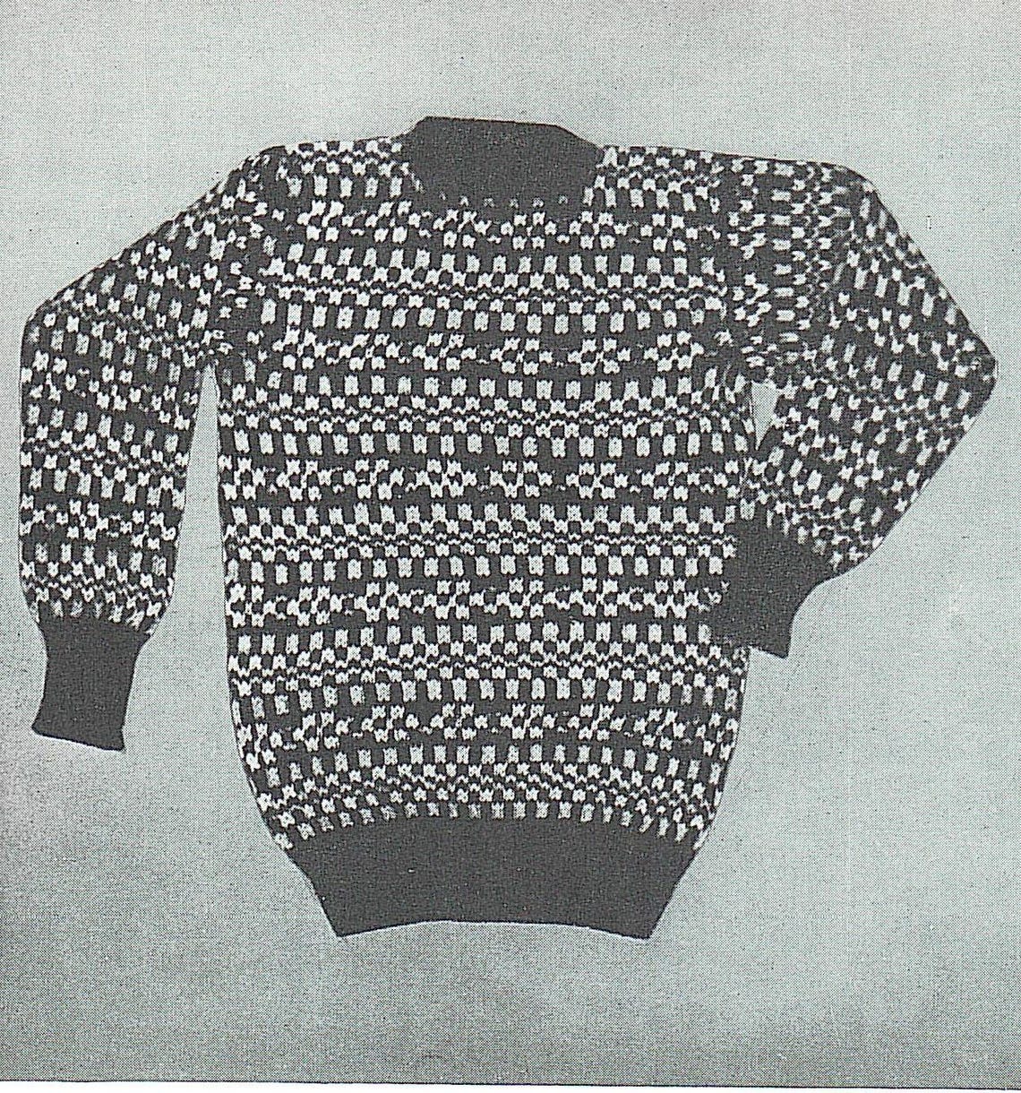 Vintage Scandinavian Sweater Patterns – 1946 Knitting Magazine Digital ...