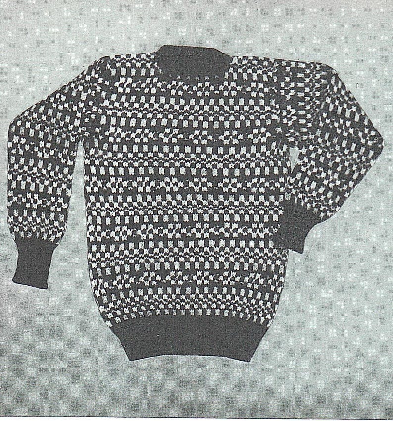Vintage Scandinavian Sweater Patterns – 1946 Knitting Magazine Digital ...