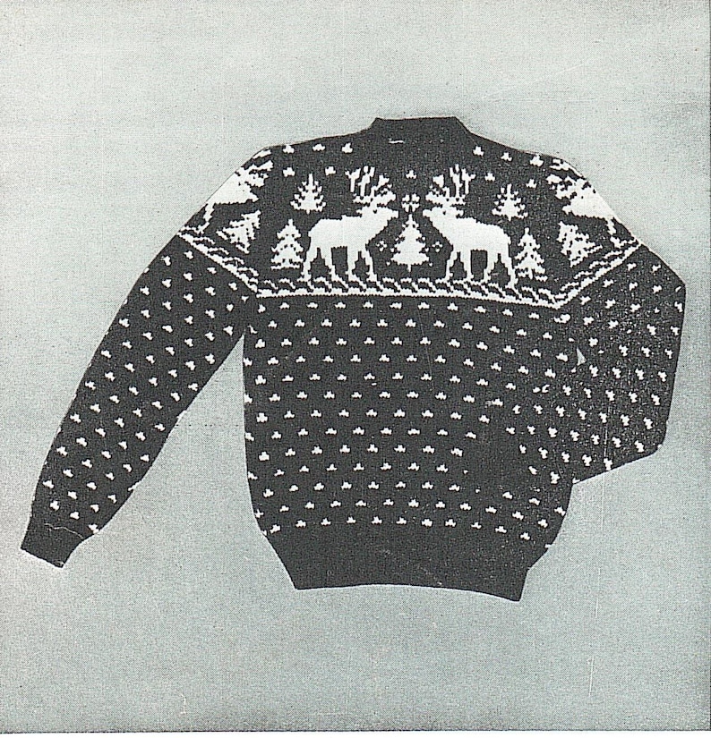 Vintage Scandinavian Sweater Patterns – 1946 Knitting Magazine Digital ...