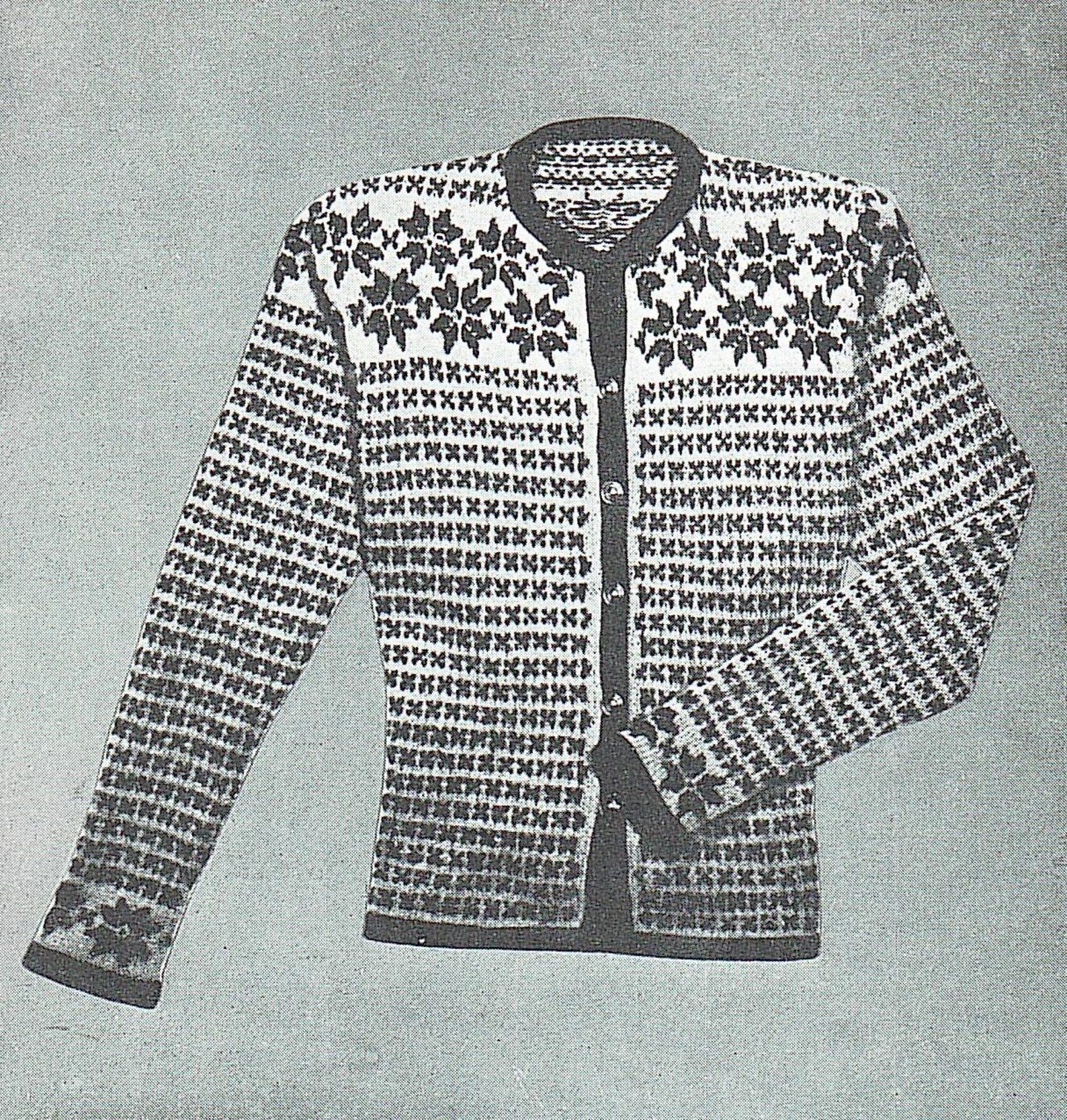 Vintage Scandinavian Sweater Patterns – 1946 Knitting Magazine Digital ...