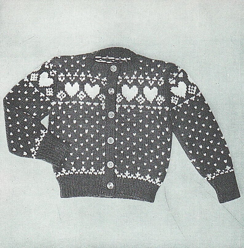 Vintage Scandinavian Sweater Patterns – 1946 Knitting Magazine Digital ...