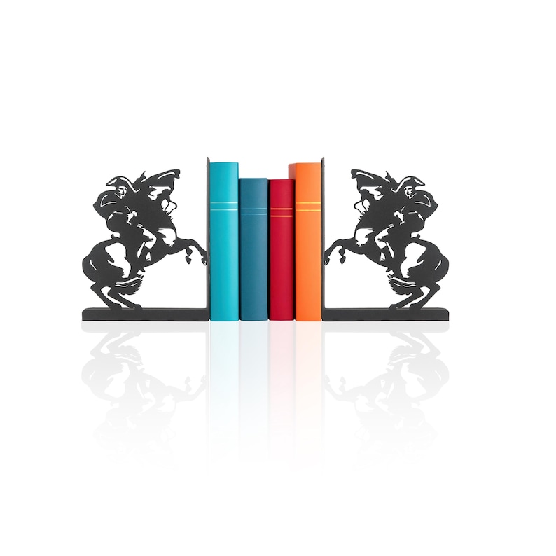 Napoleon Bonaparte Metal Bookends, Military Decor - Etsy