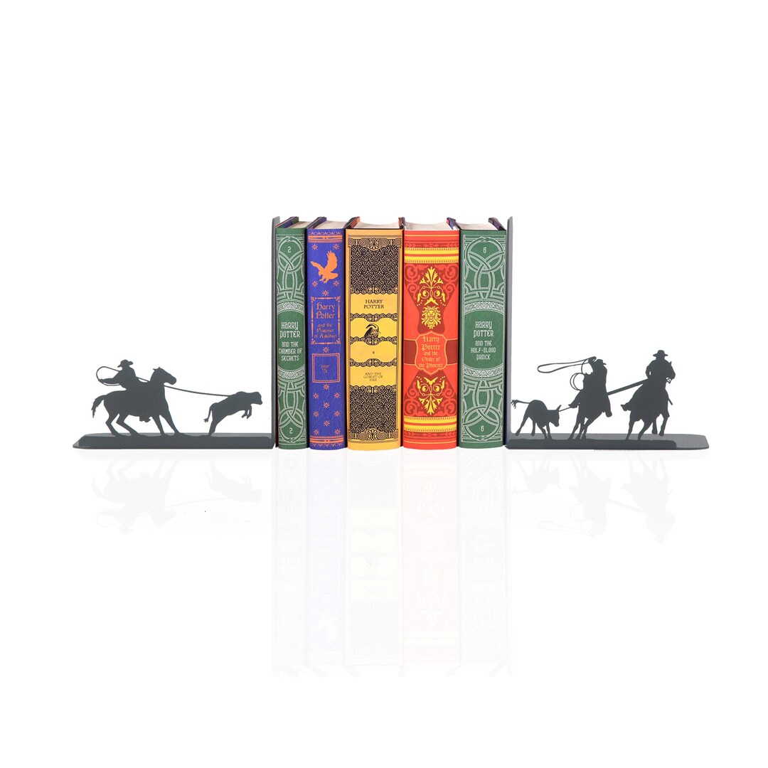 Bookends Rodeo, Decorative Horse Riders Bookends, Western Cowboys ...