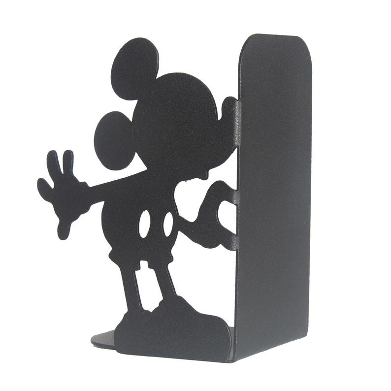 Mickey and Minnie Bookends, Decorative Cartoon Characters Mouse Figures ...