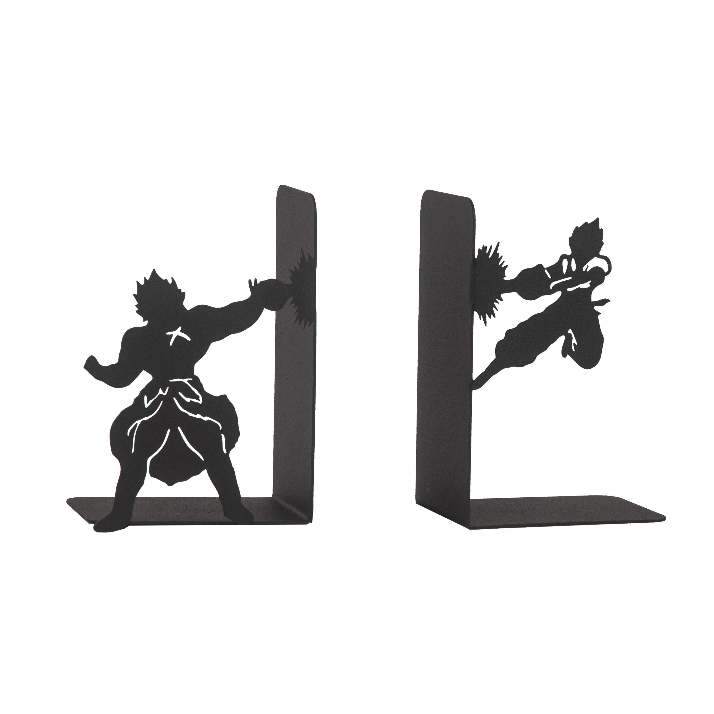 Anime Battle Scene Metal Bookends, Superhero Heroes Bookends for Kids ...