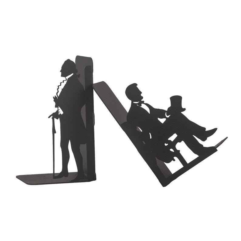 George Washington and Abraham Lincoln Bookends, American Icons Themed ...