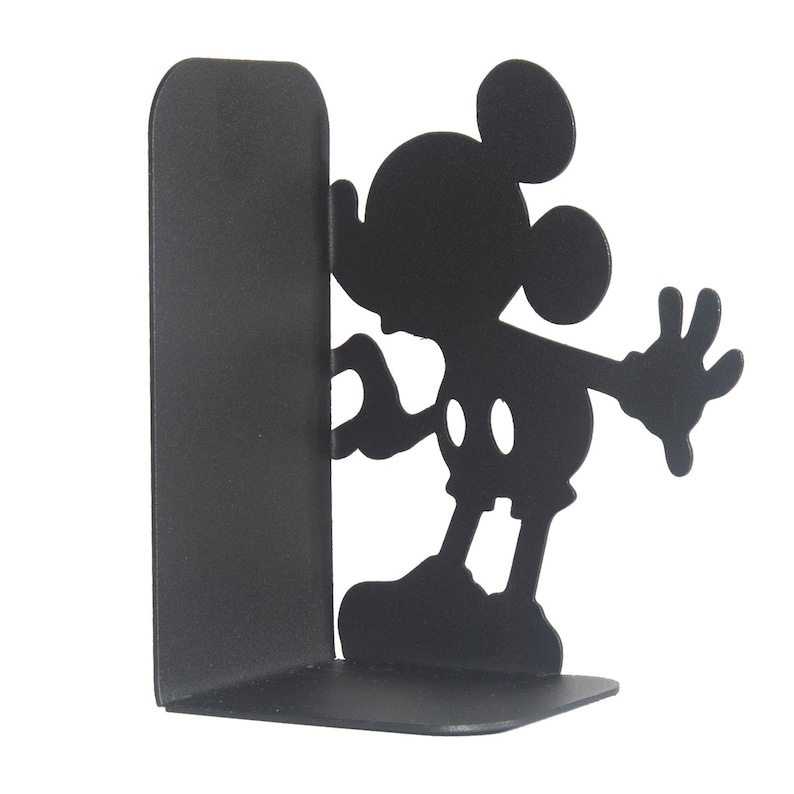 Mickey and Minnie Bookends, Decorative Cartoon Characters Mouse Figures ...