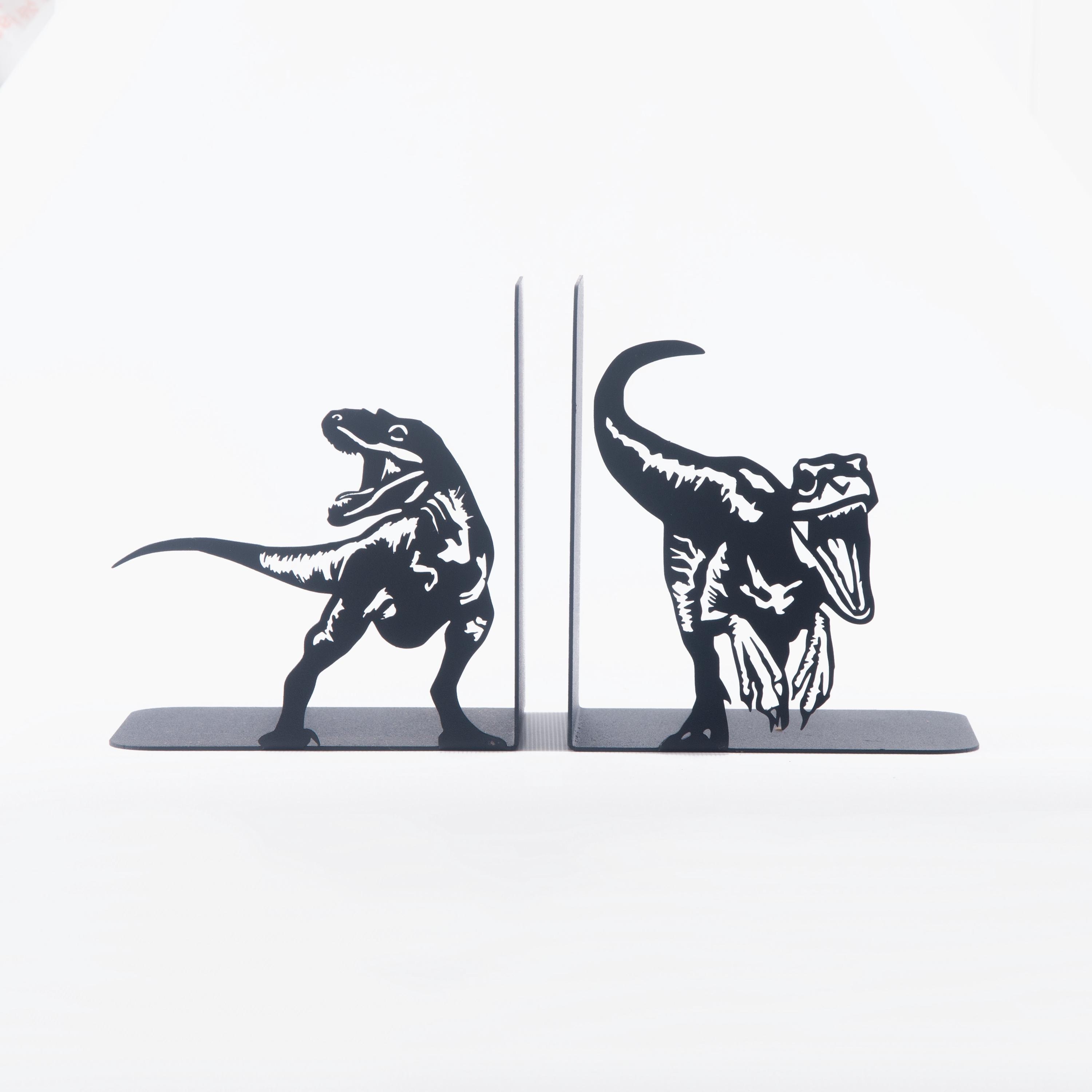 T-rex Metal Bookends, Jurassic Decor, Gift for Kids - Etsy
