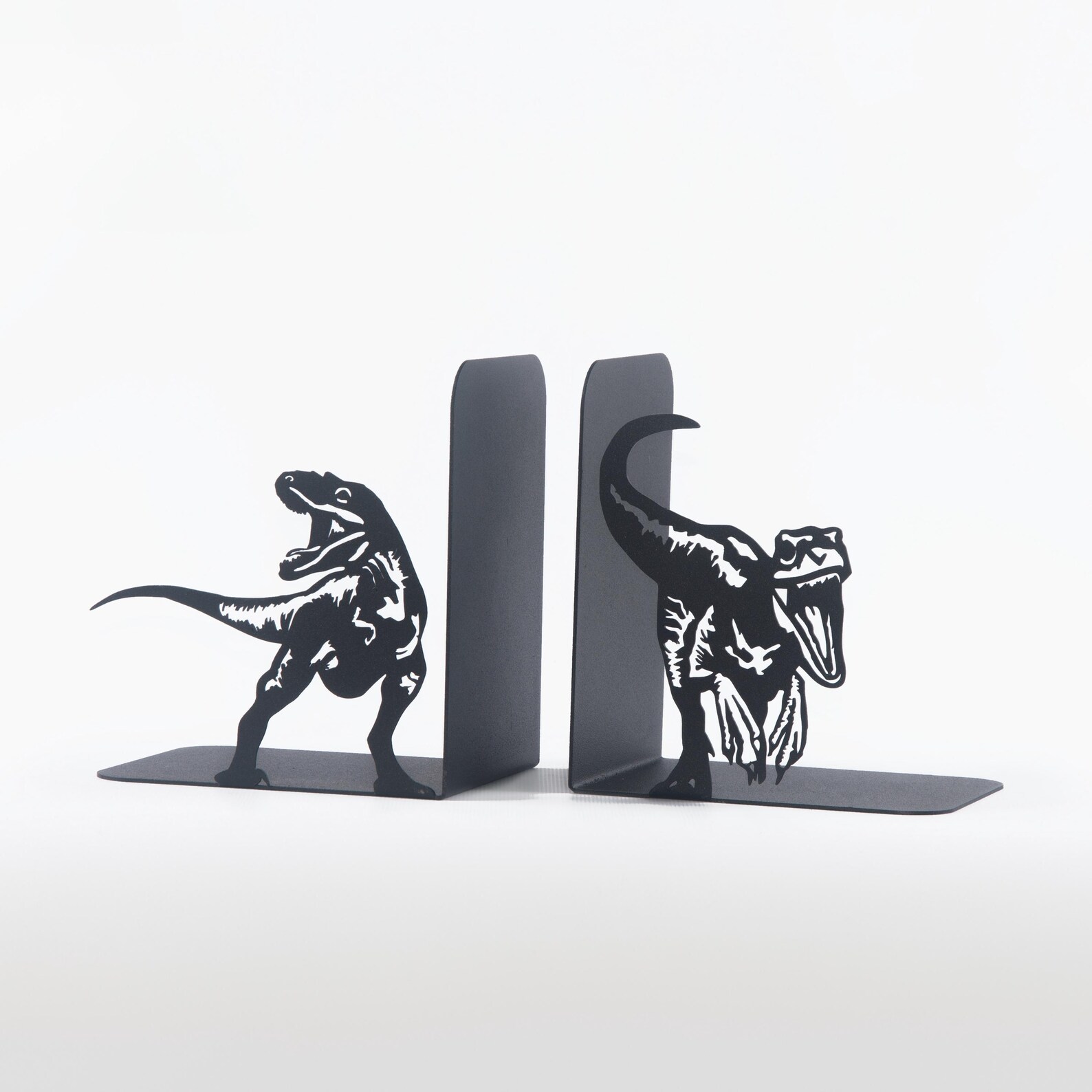 Bookends With Dinosaurs, T-rex Bookends, Tyrannosaurus Book Holders ...
