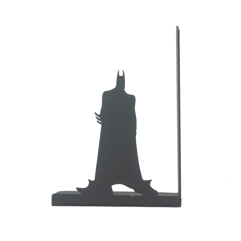 Superhero Metal Bookends for Kids Room, Cartoon Themed Book Holders ...