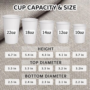 Custom Floral Wedding Cups With Names and Date – Monogram Paper Cups ...