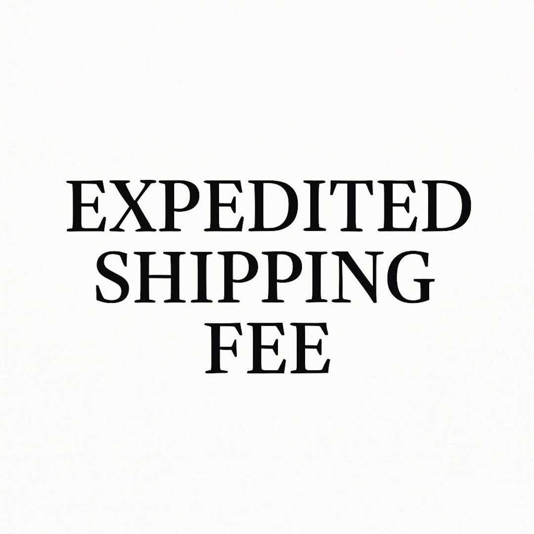 Expedited Shipping Fee – 2day or Overnight Upgrade - Etsy