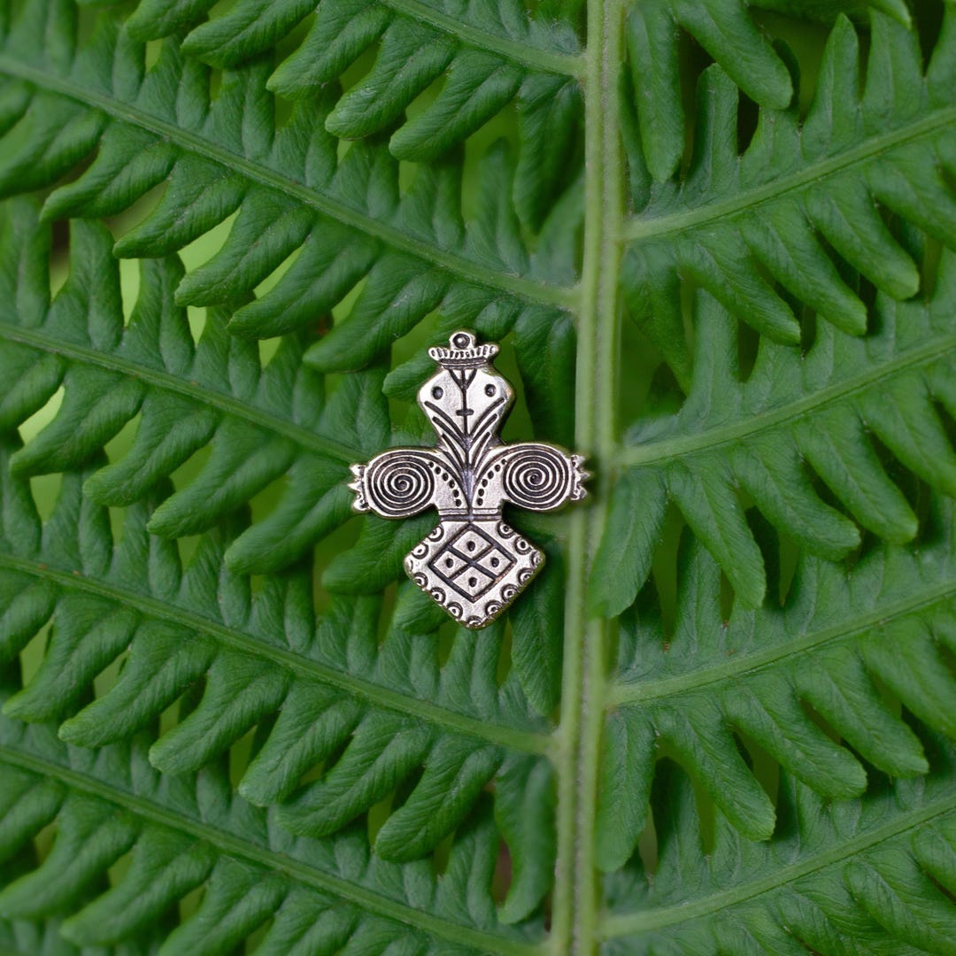 Goddess Pendant Tiny Amulet Ukrainian Jewelry Artisan Necklace Gift for ...