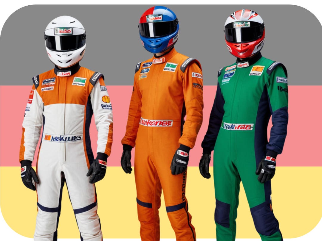 All Designs of F1 Go-karting Racing Suits With Matching Gloves and ...