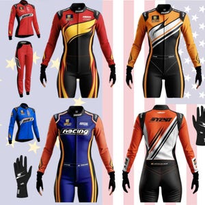 All Designs of F1 Go-karting Racing Suits With Matching Gloves and Shoes Available - Fully ...