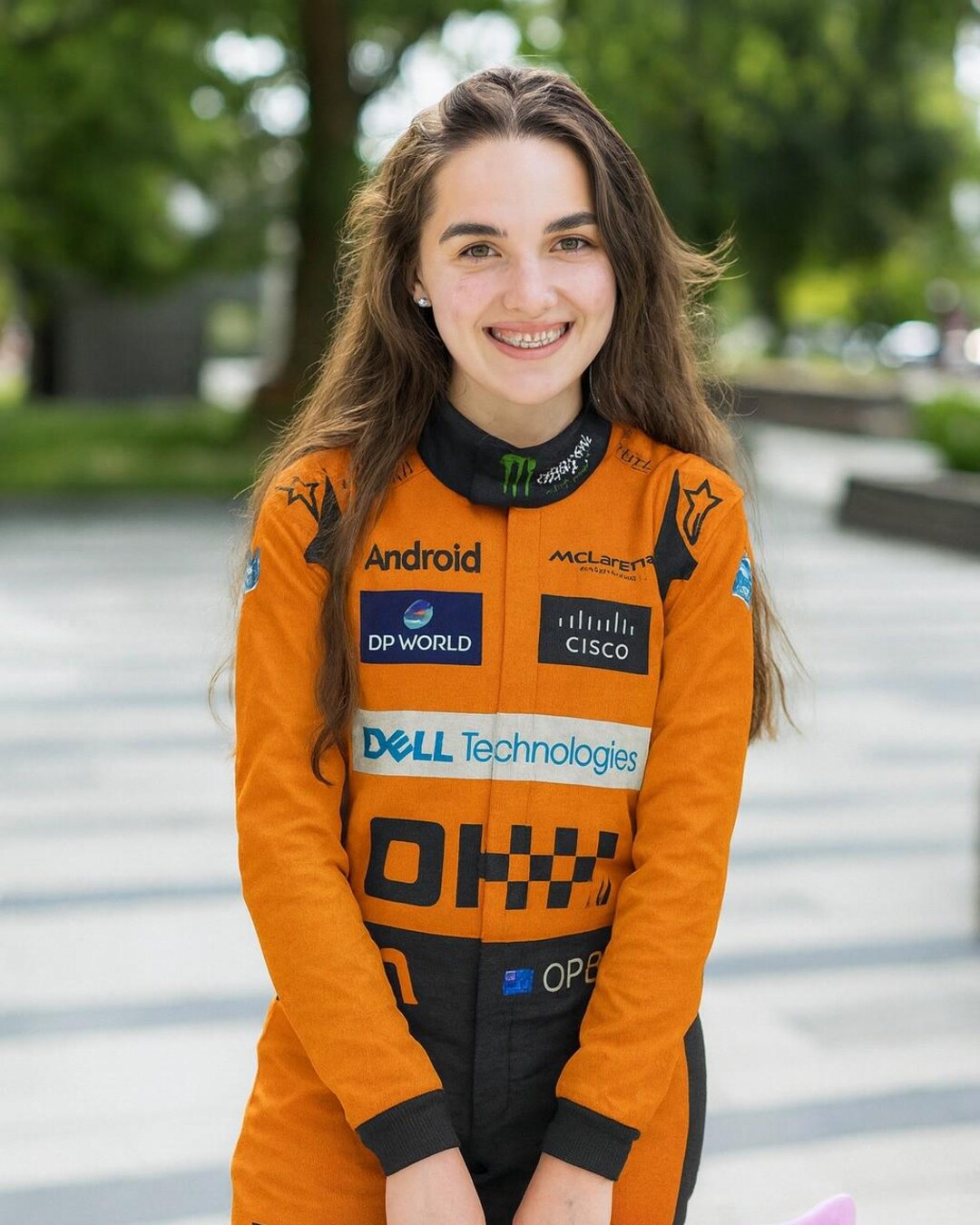 Girls Racing Suits of Famous Racers With Matching Gloves, Caps and ...