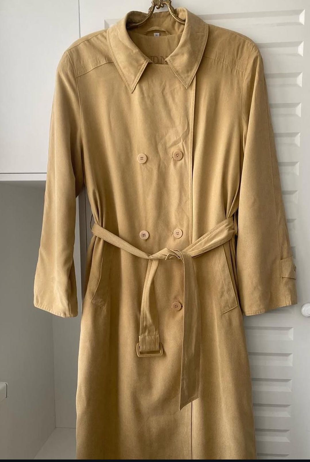 Lightweight Camel-colored Long Spring Coat Classic Women's Fall Coat ...